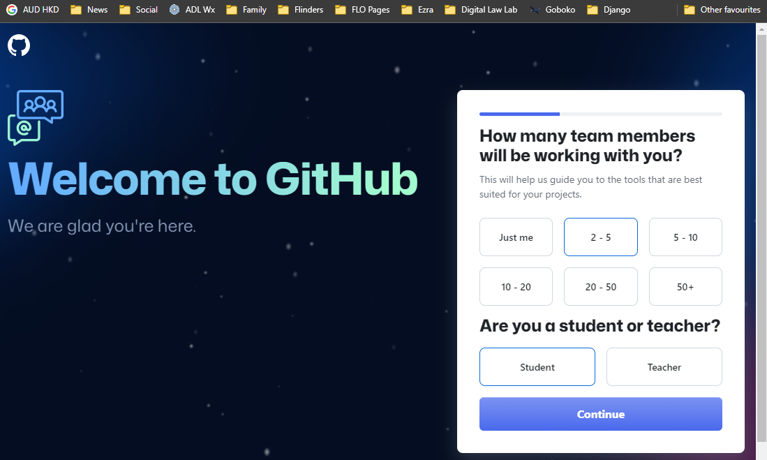 Connect to GitHub | Understanding Legal Technology