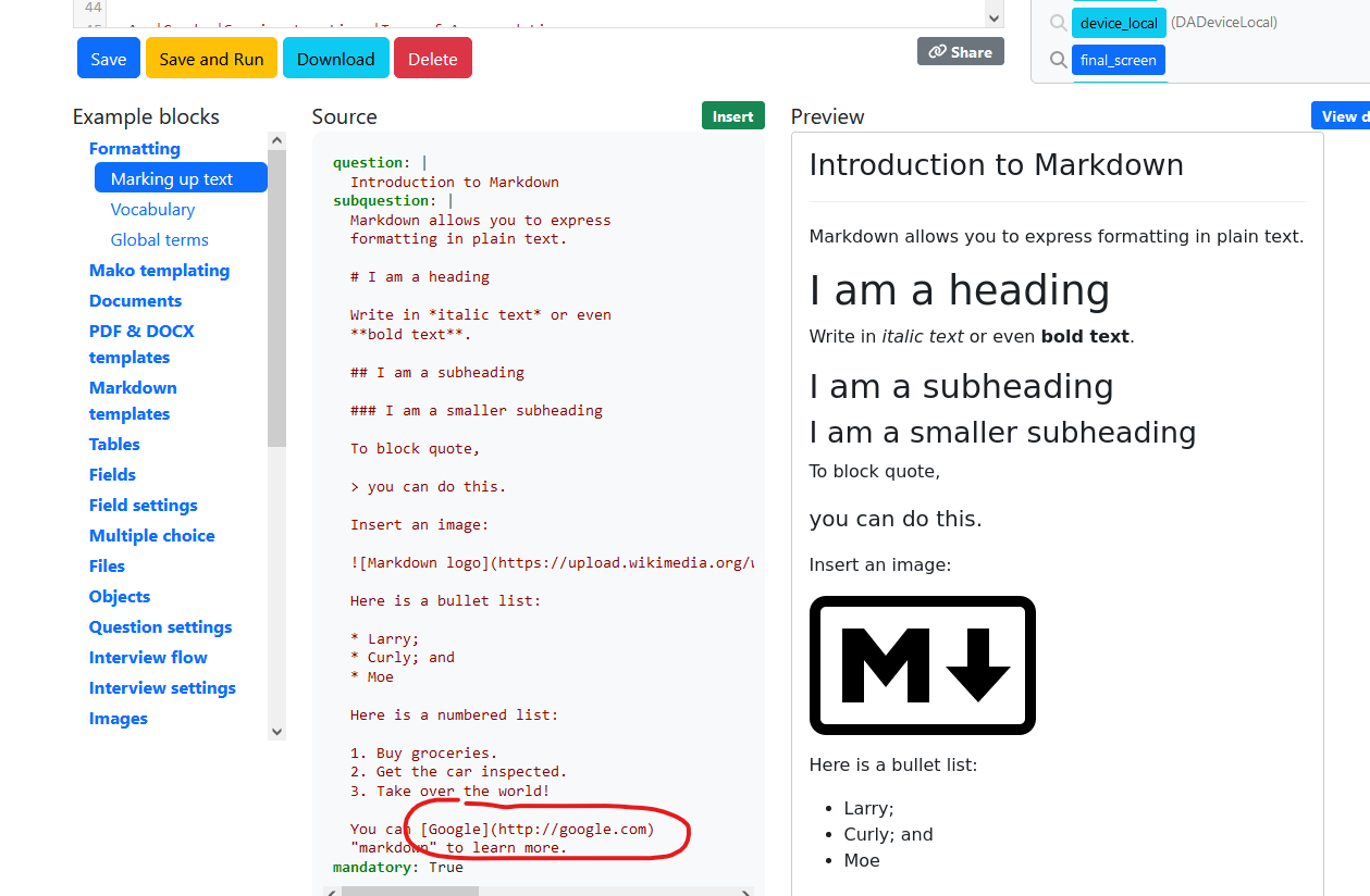 Coding - Display relevant services | Understanding Legal Technology